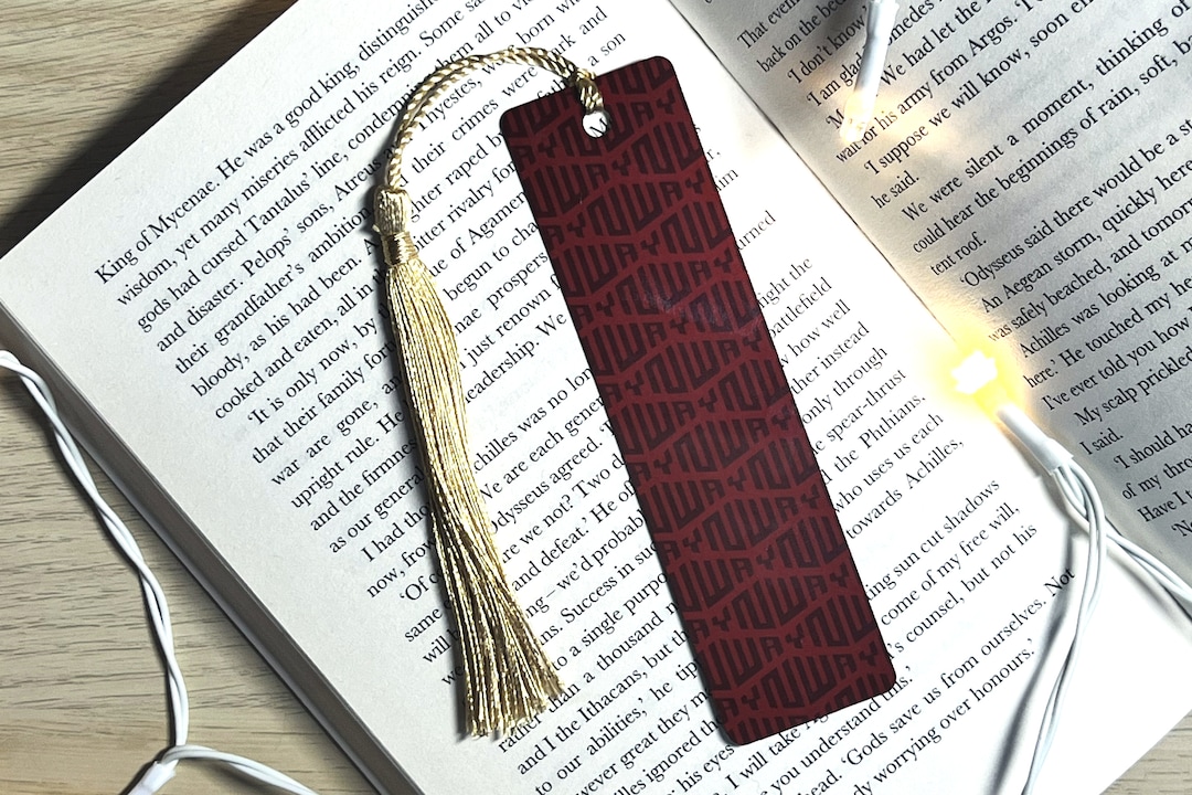 Liverpool FC Bookmark With Gold Tassel YNWA Pattern Single-sided ...
