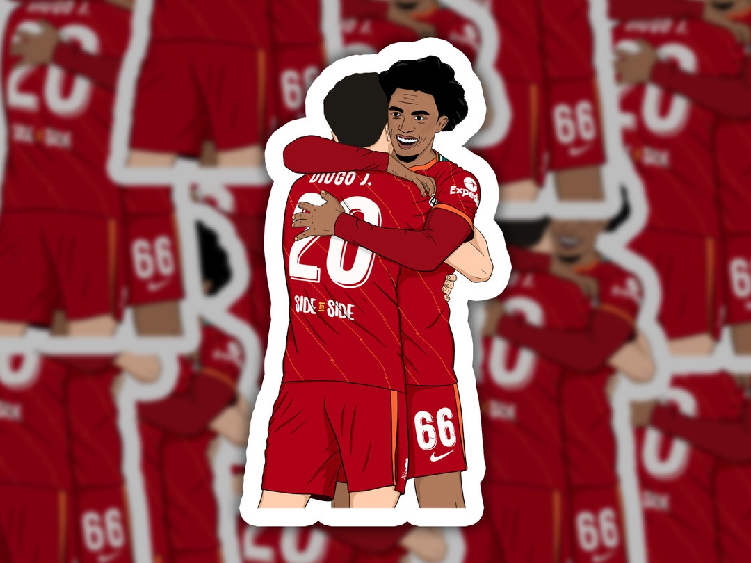 Trent Alexander-arnold & Diogo Jota Sticker | TAA LFC Sticker ...