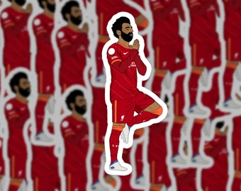 Mohamed Salah, Liverpool FC, LFC Sticker - Etsy