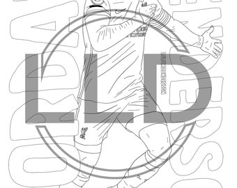 Liverpool FC Digital Download Colouring Sheets Colouring, 51% OFF