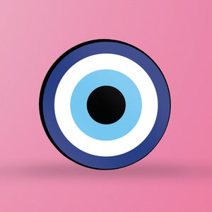 Evil Eye Phone Holder | Adhesive Phone Stand | Eye of Protection Self ...
