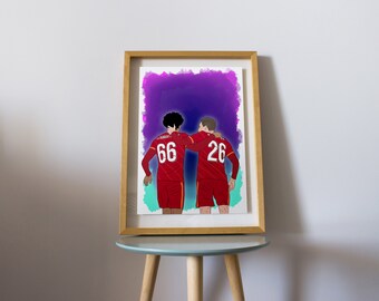 Trent Alexander-arnold & Andrew Robertson Sticker LFC TAA - Etsy