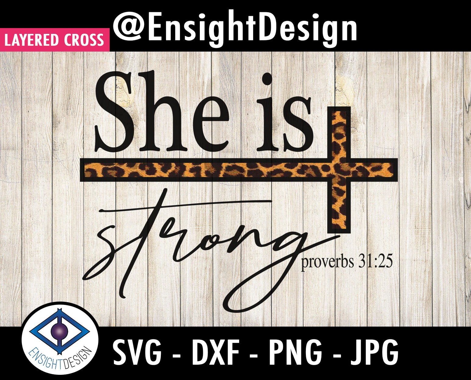 She Is Strong Svg Proverbs 31 25 Svg Religious Svg Etsy