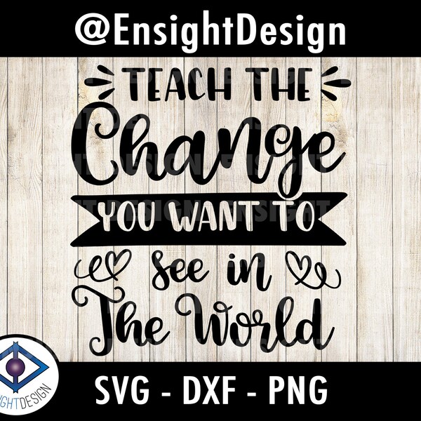 Be the Change You Want to See - Etsy