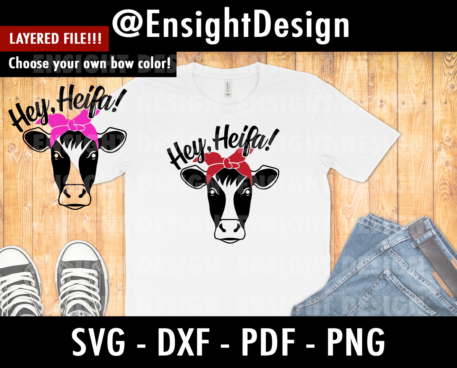 Heifer svg Heifa svg Heffa svg Cow svg Hey Heifa - Etsy España