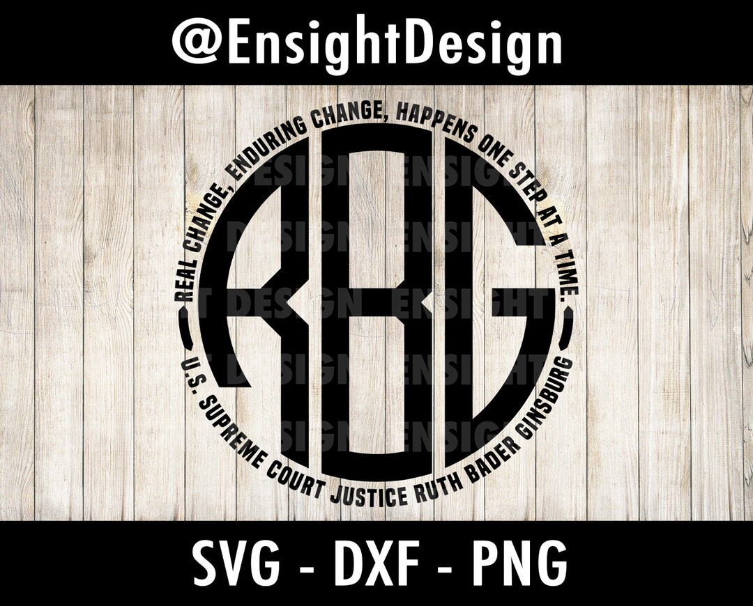 RBG Svg Ruth Bader Ginsburg Svg Notorious RBG Svg Justice Ginsburg Svg ...