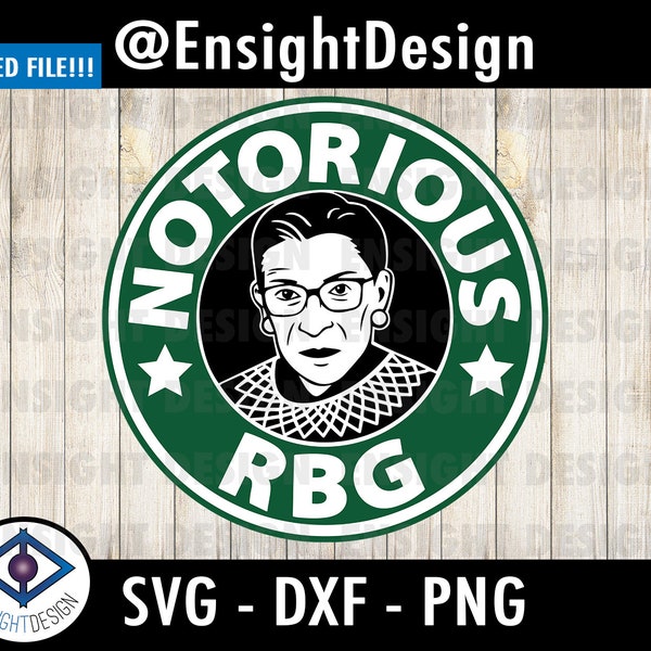 Ruth Bader Ginsburg Svg - Etsy