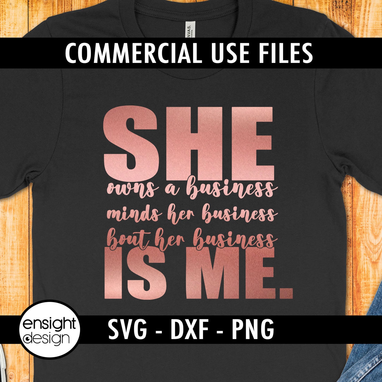 She Is Me I Am She svg / Mind the Business that Pays You / - Etsy España