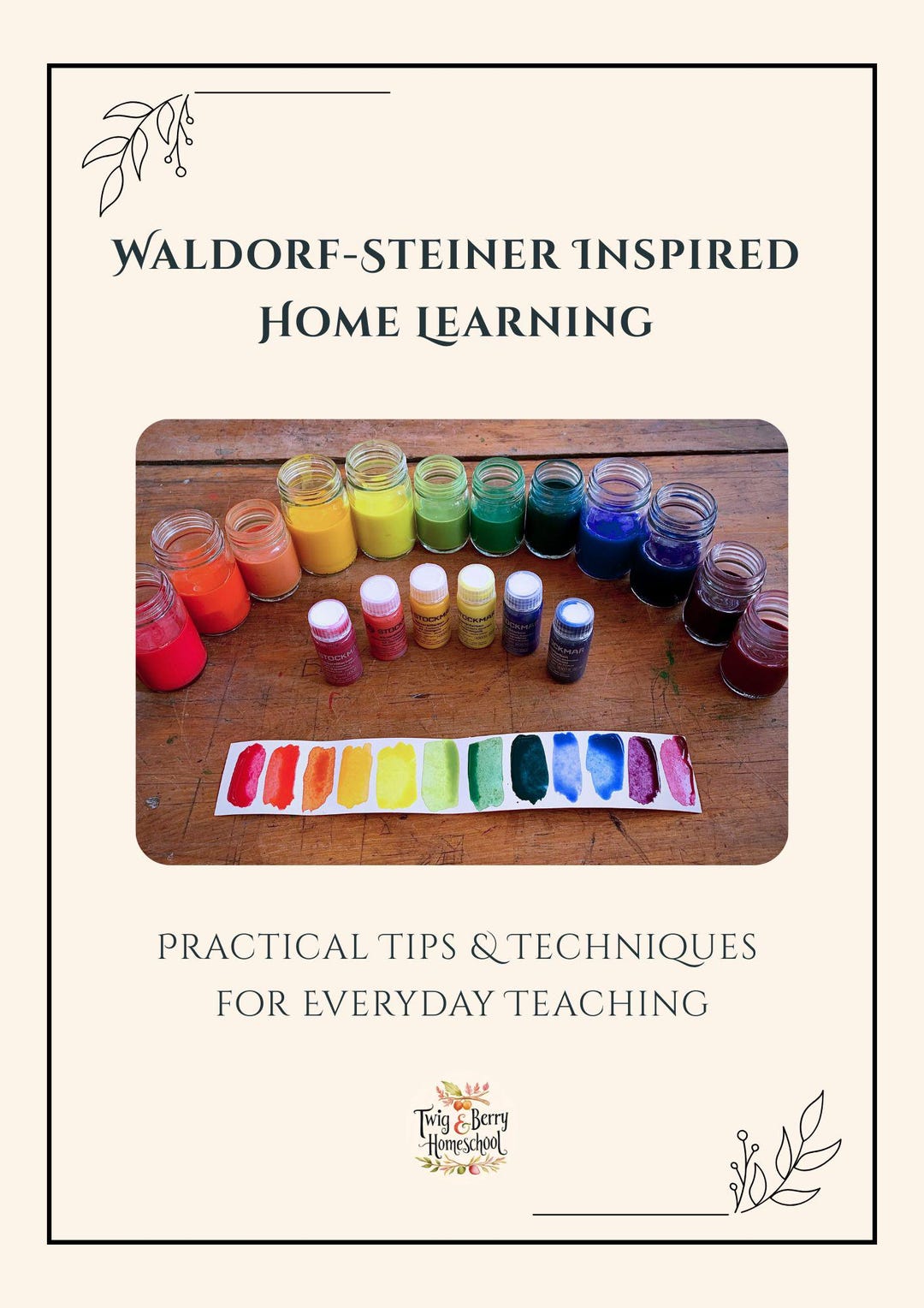 Waldorf-inspired Home Learning Guide | Digital Download | Practical ...
