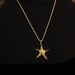 Starfish Pendant Necklace 18K Gold Plated Perfect for Her Elegant ...