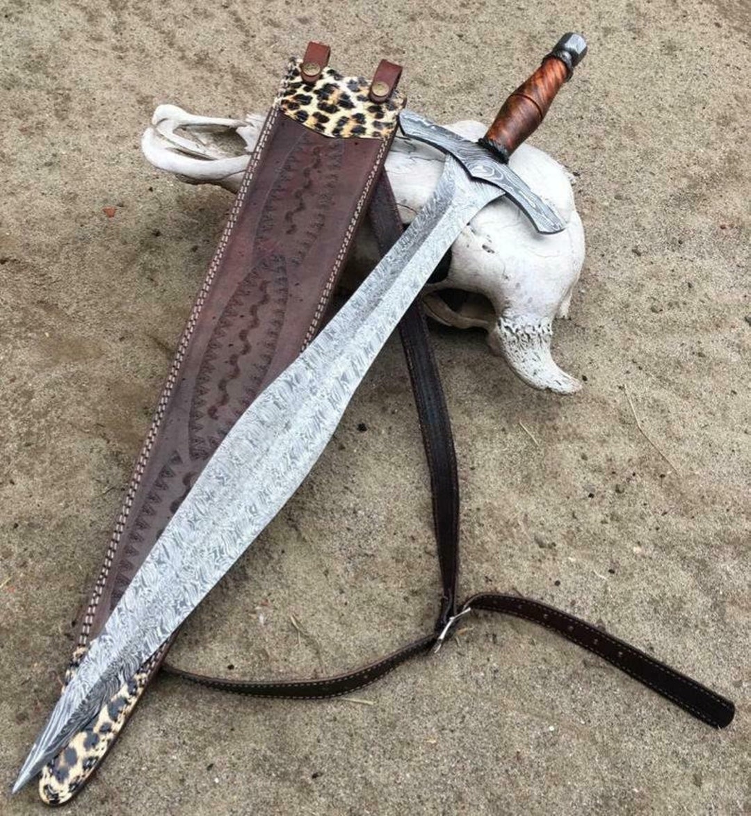 VIKING SWORDS Handmade Forged Damascus Steel, Best Anniversary Gift for ...