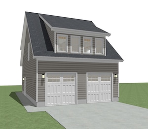 30' X 30' Two Bedroom Garage Apartment Architectural - Etsy Canada