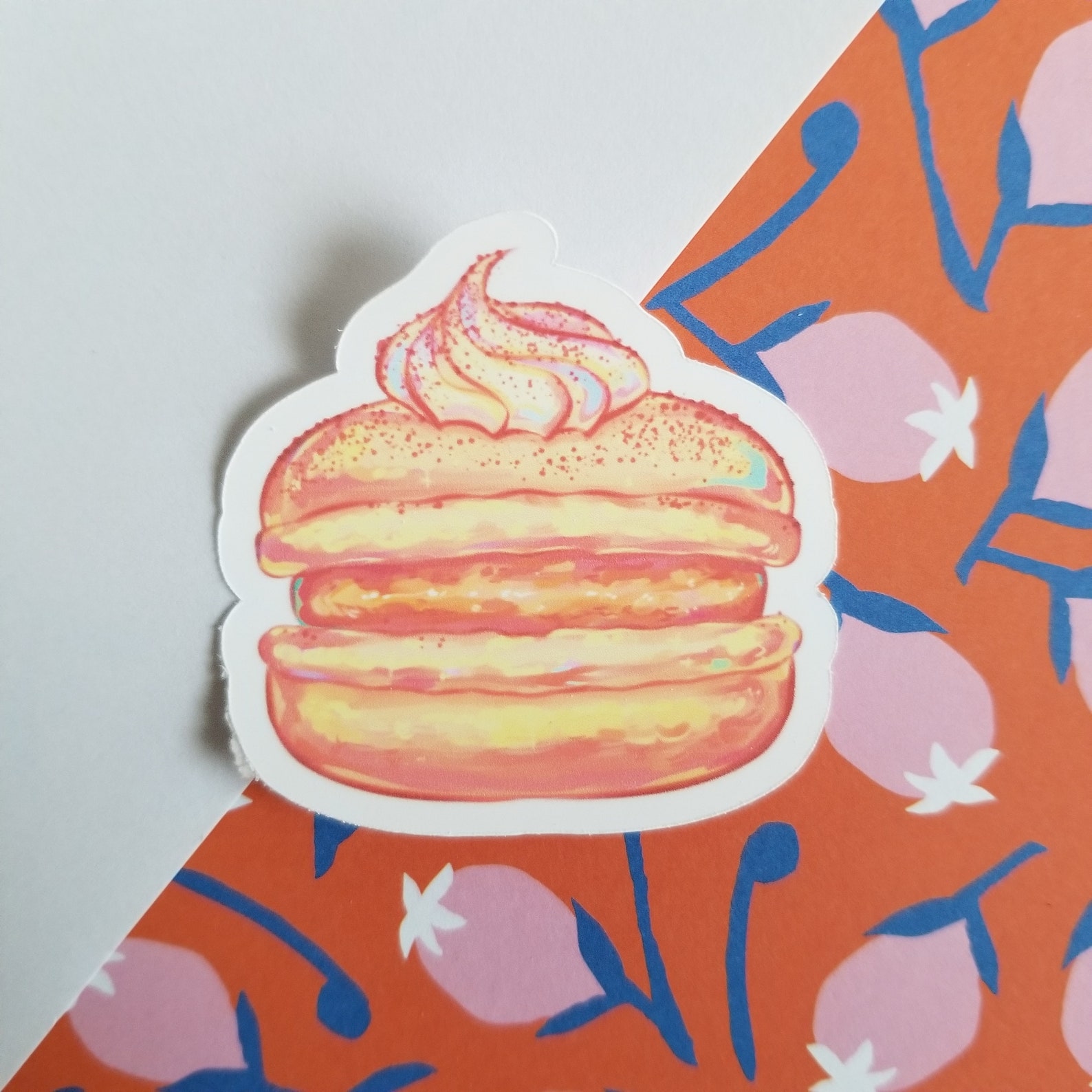 Pastel Cute Macaron Vinyl Stickers | Etsy