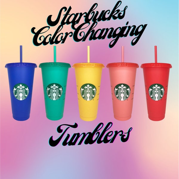 Color Changing Cups - Etsy