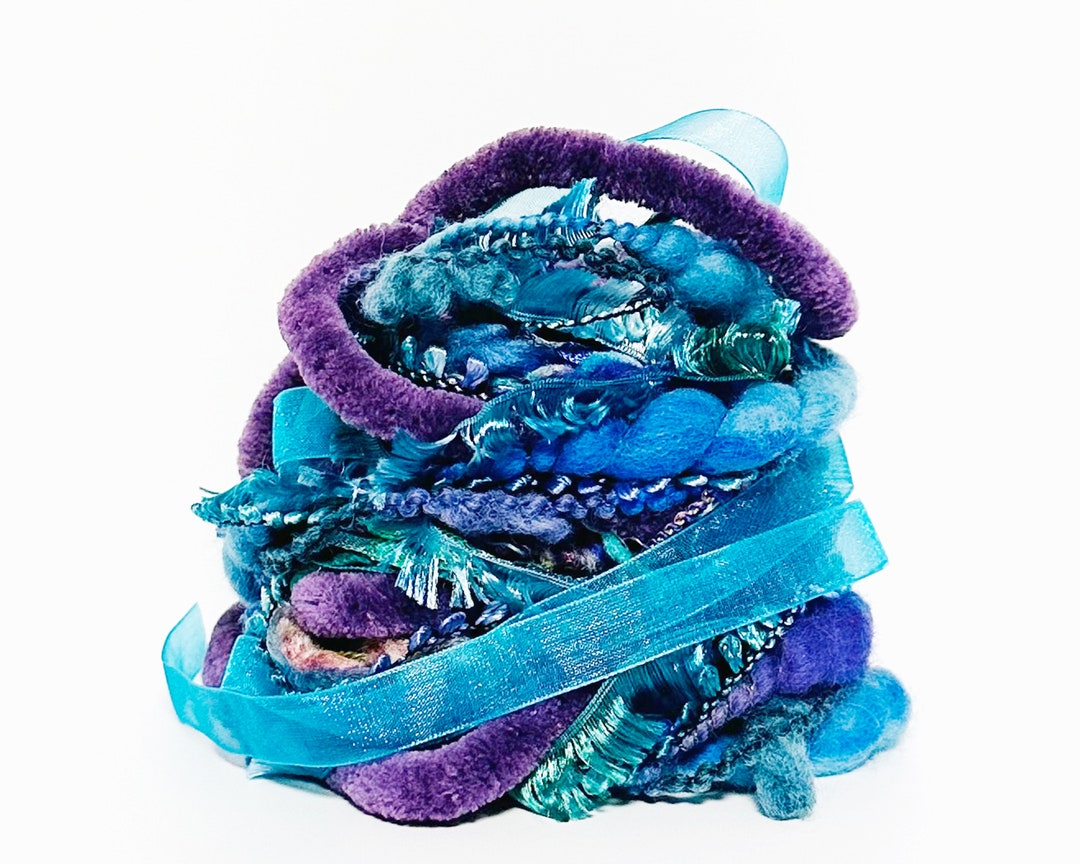 TORCH CORAL # 27 Mini - Purple Blue Turquoise - 9 X 2 Yards - 18 Yards ...