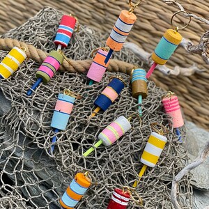 Wine Cork Buoy Keychain - Etsy