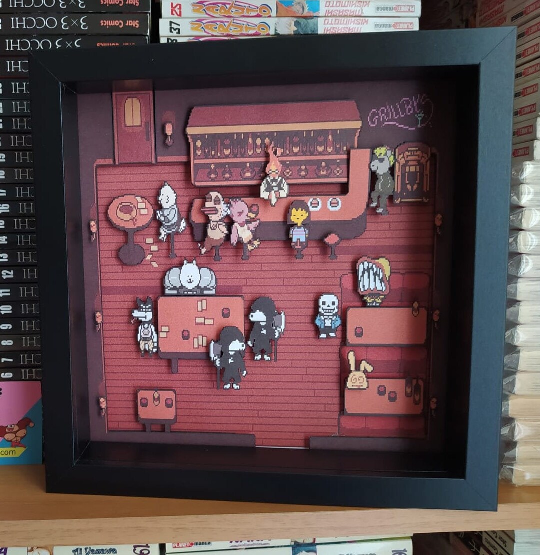 Undertale [SHADOWBOX] - Etsy