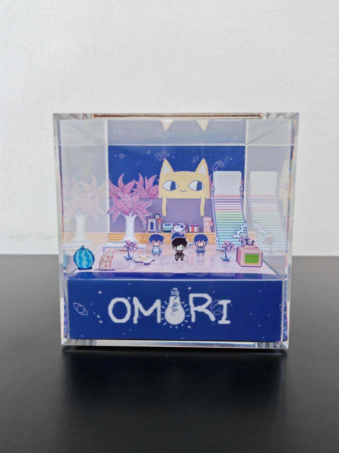 OMORI Neighbor's Room - Diorama Cube 3D - Etsy