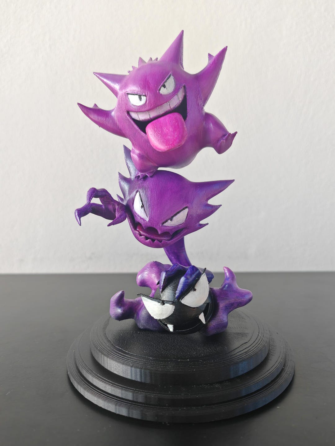 Fan Art Gastly Haunter Gengar Pokémon - Action Figure - Etsy UK