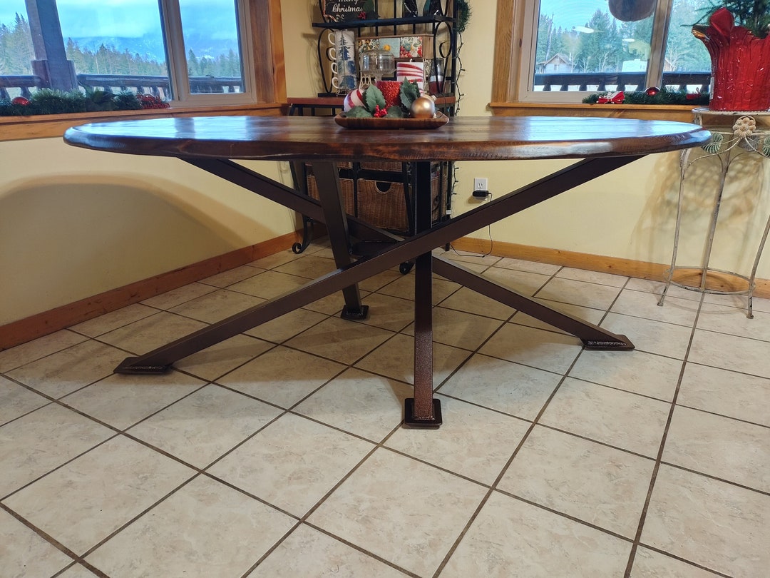Metal Spiral Table Bases | Powder Coated | Pedestal Bases ...