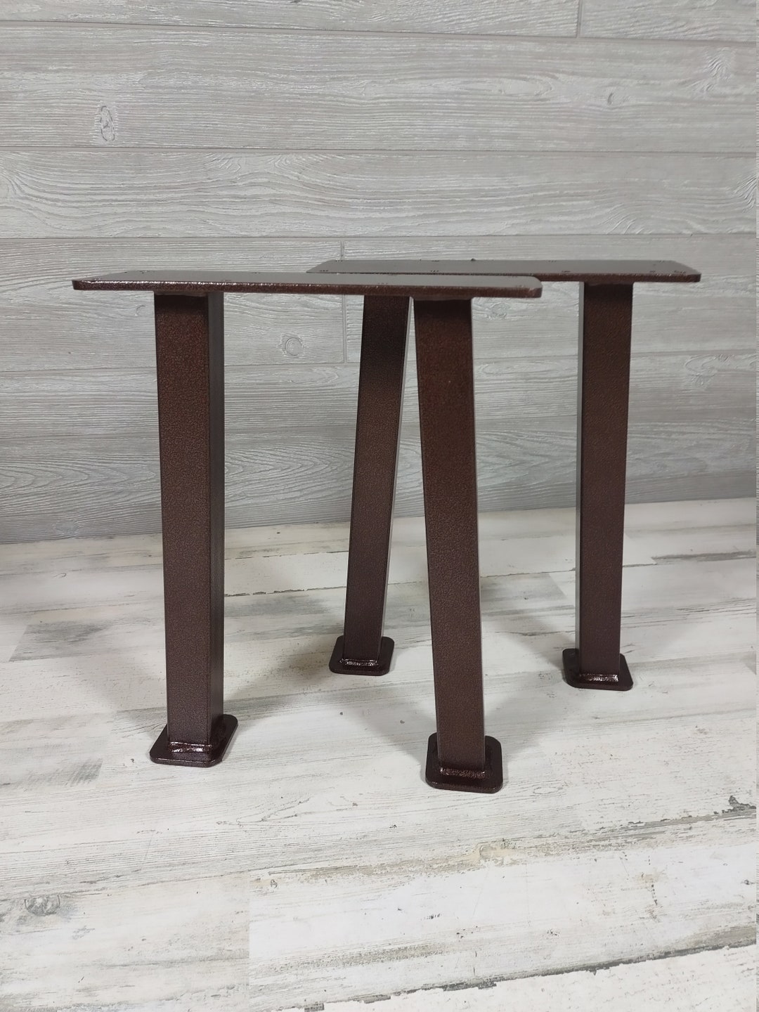 Bighorn Series Powder Coated Metal Bench Legs | Powder Coated | Metal ...
