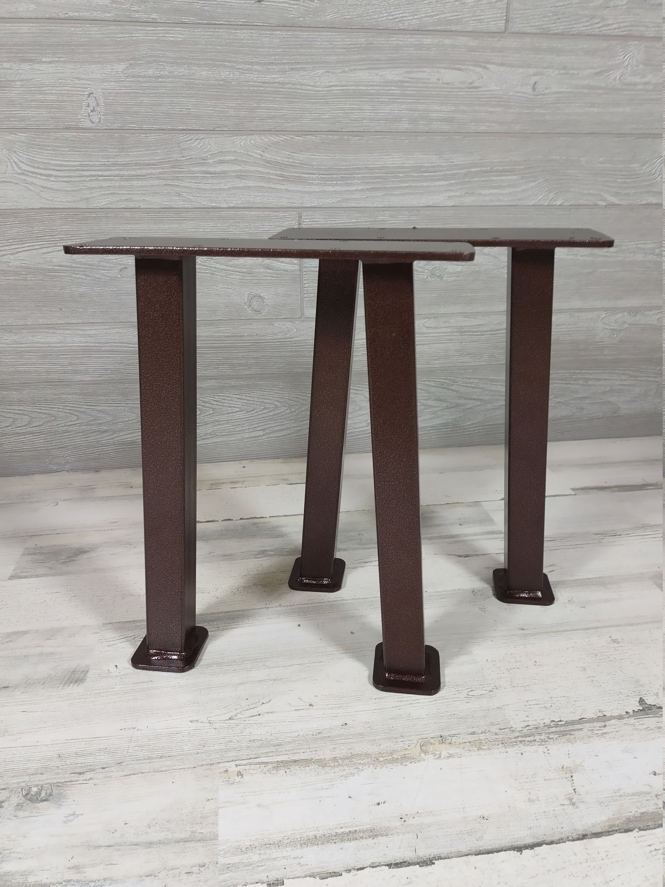 Bighorn Series Powder Coated Metal Bench Legs | Powder Coated | Metal ...