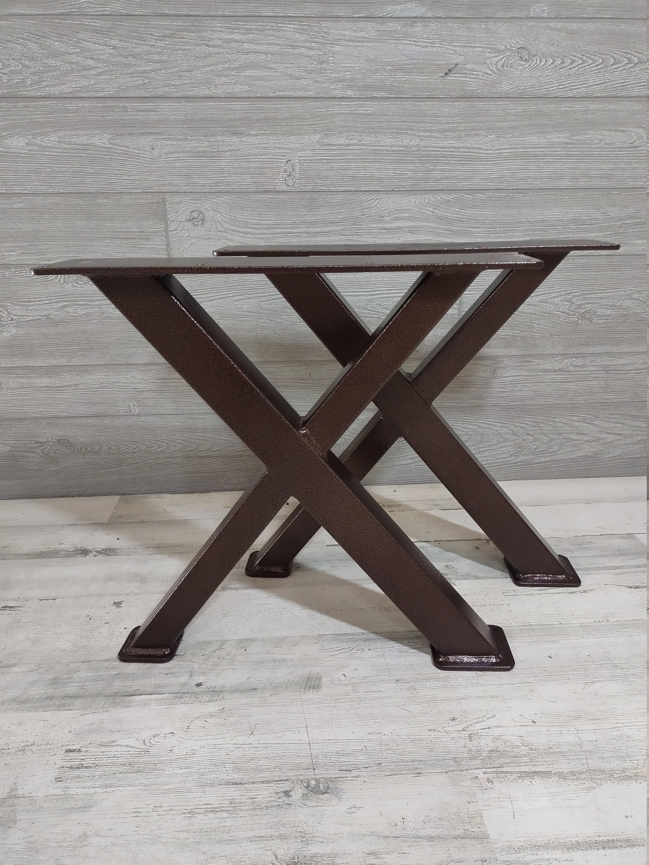 Modern X Series Powder Coated Coffee Table Legs | Etsy