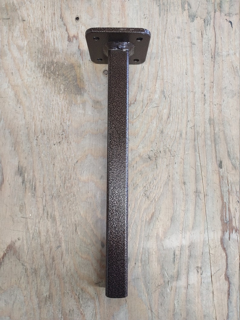 Powder Coated 1 Metal Square Post Legs - Etsy