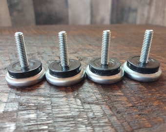 Adjustable Table Leg Extenders | Set of 4 White MDF Height Risers for ...