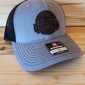 Custom Forged Iron Logo Ballcaps - Etsy