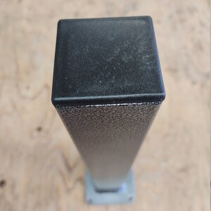 Heavy Duty Large 3 Post Style Table Legs Powder Coated Steel Legs Metal ...