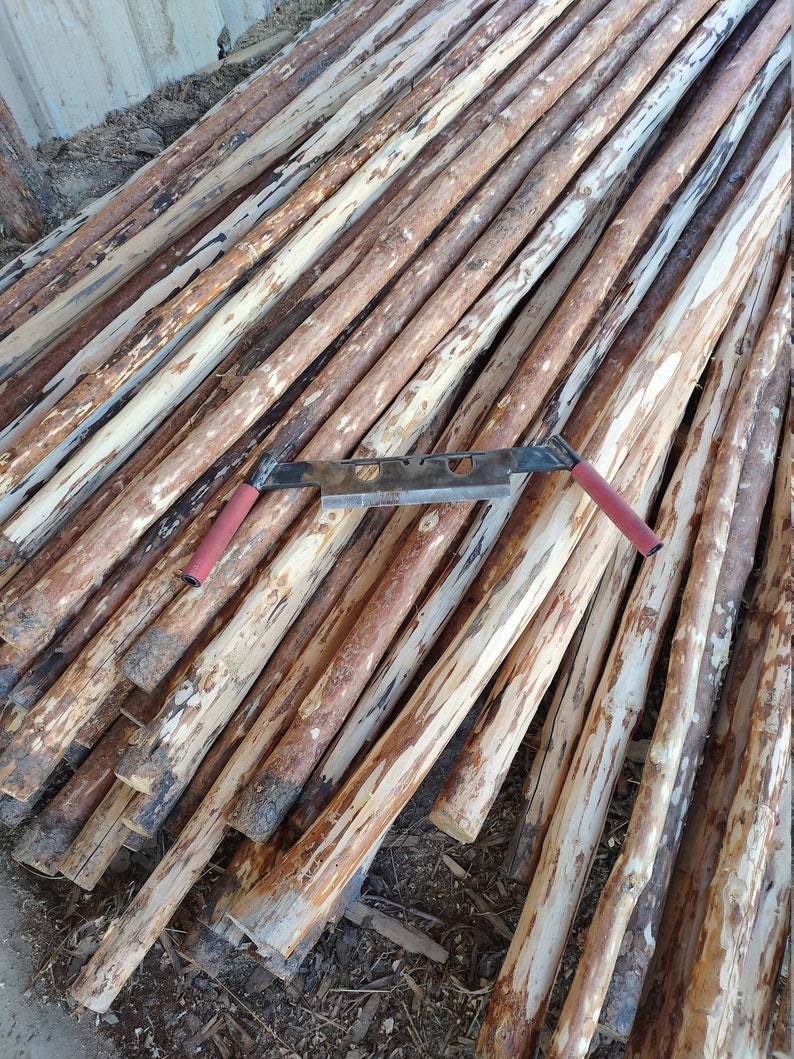 Heavy Duty Log Peeling Draw Knife Log Knife Wood Peeling | Etsy