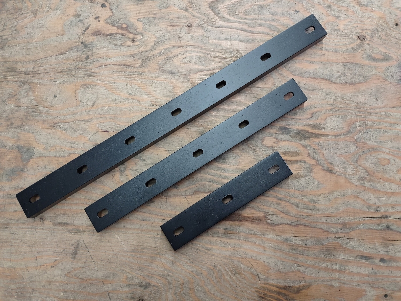 C Channel Tabletop Support Bracing 1" Tall - Tabletop Supports - Etsy