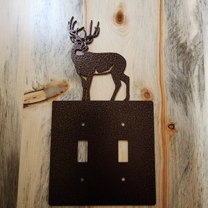Whitetail Deer Light Switch/outlet Cover Plates - Socket Covers - Etsy