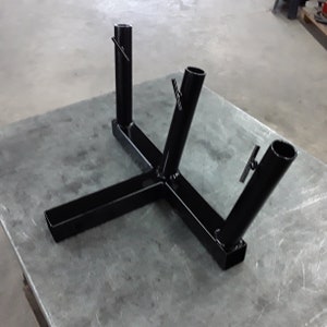 Truck Triple Flagpole Hitch Mount | Flagpole Holder | Parade Flagpole ...