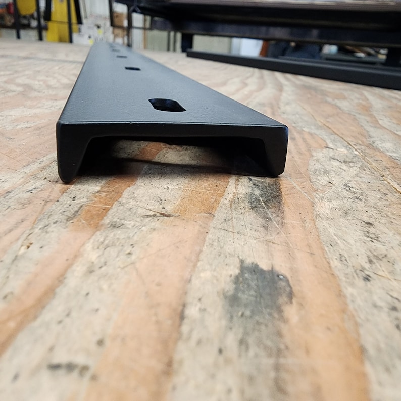 C Channel Tabletop Supports 1/2" Tall - Tabletop Supports - Etsy