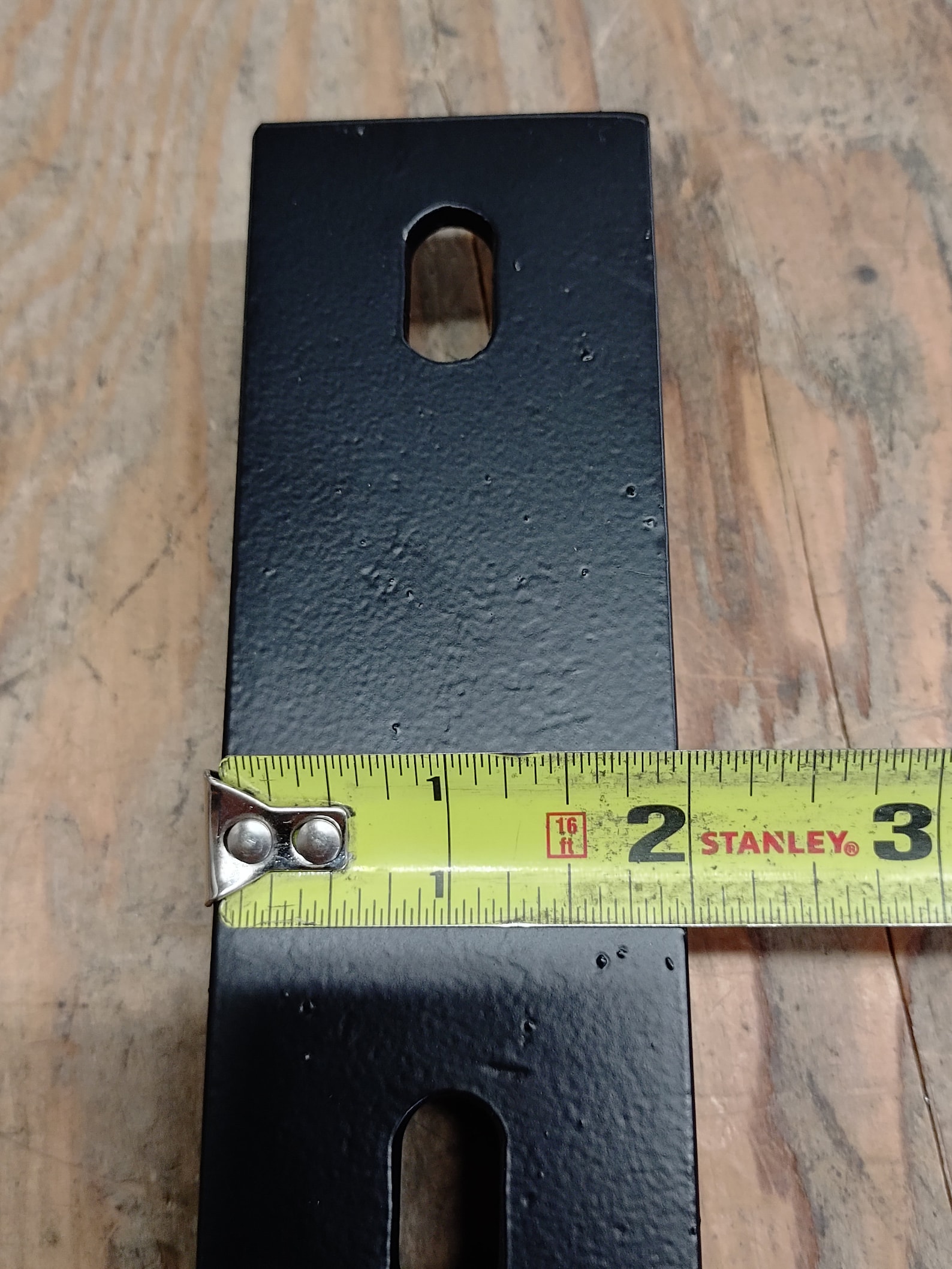 C Channel Tabletop Support Bracing 1" Tall - Tabletop Supports - Etsy