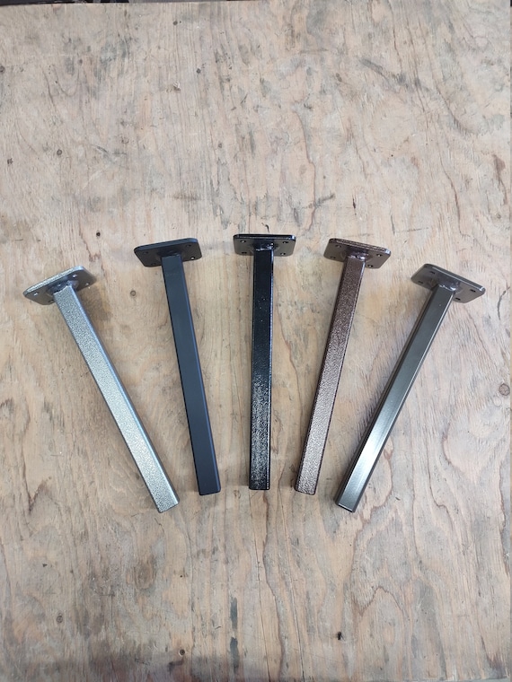 Powder Coated 1 Metal Square Post Legs - Etsy
