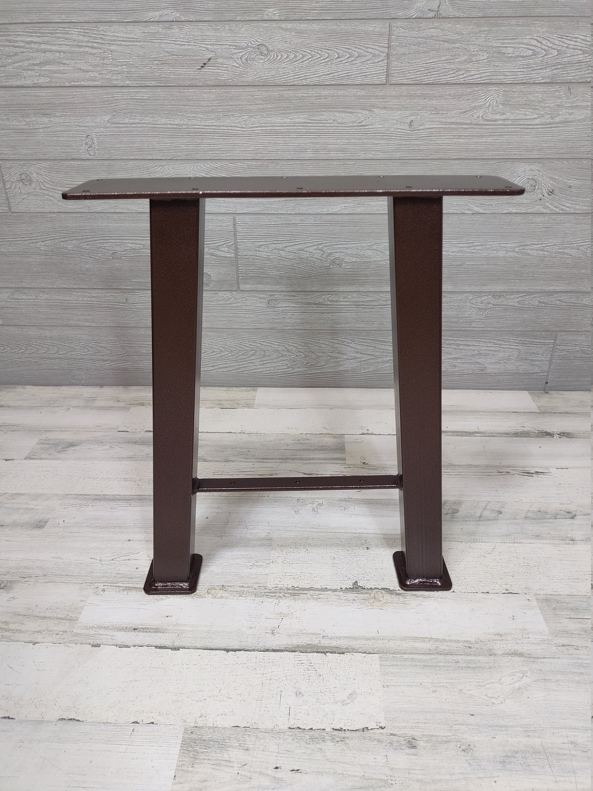 Powder Coated Metal Night Stand Legs W/shelf Bracket End Table | Etsy