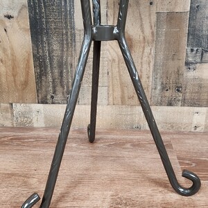 Decorative Tree Bark Metal Pedestal Stand - Table Base - Bust Stand - Etsy