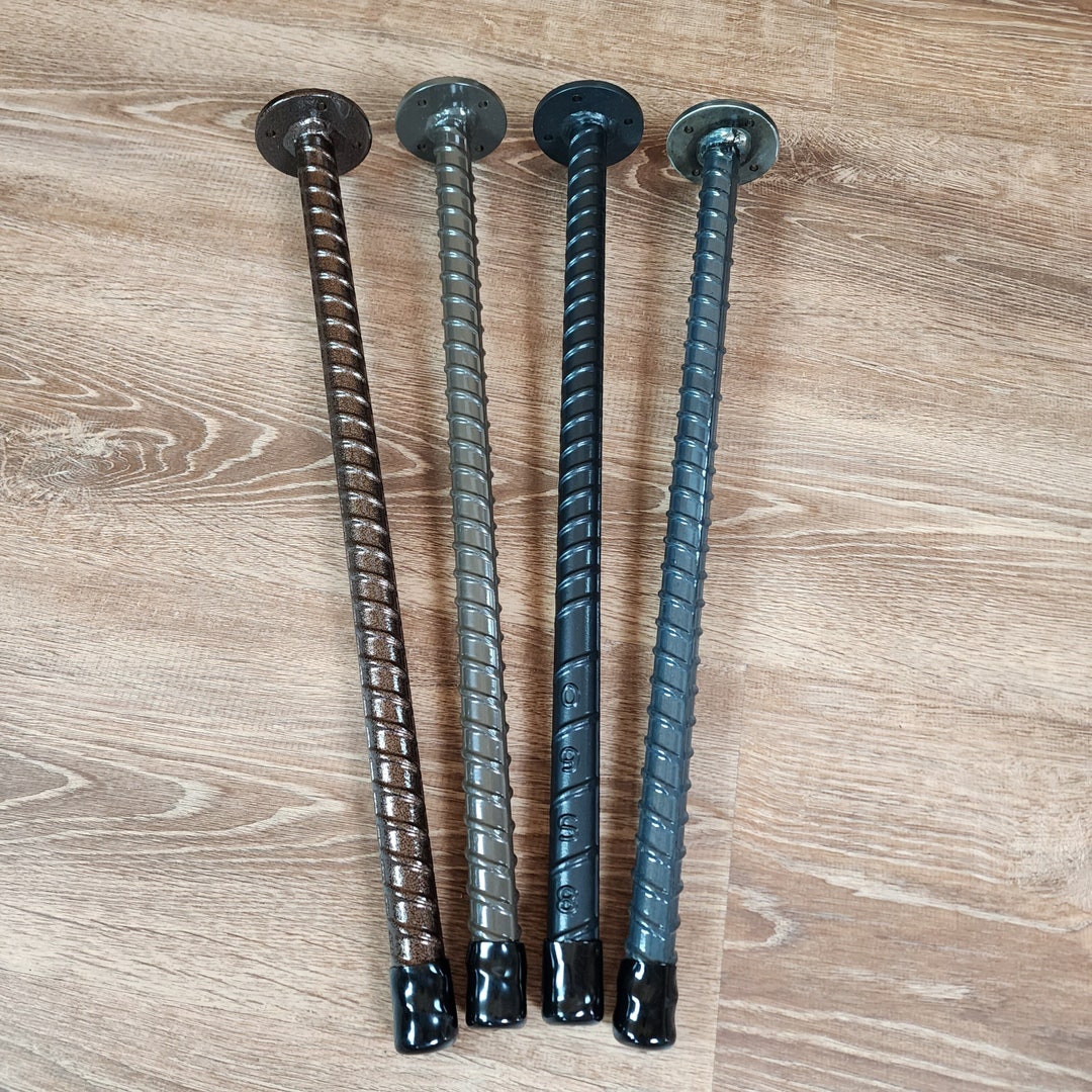 Powder Coater Rebar Post Legs 1" Thick - American Made - Etsy