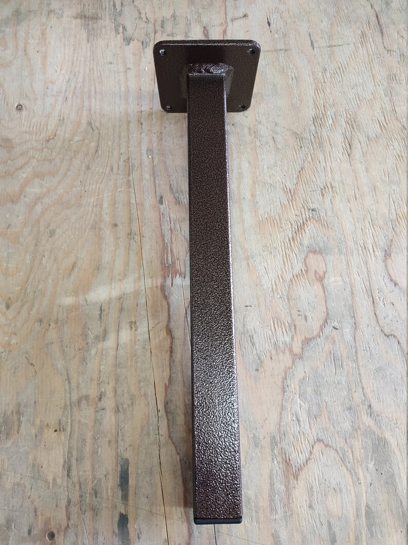 Powder Coated 2 Metal Table Legs Post Style - Etsy