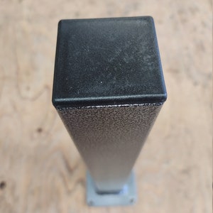 Powder Coated 2" Metal Table Legs Post Style - Etsy