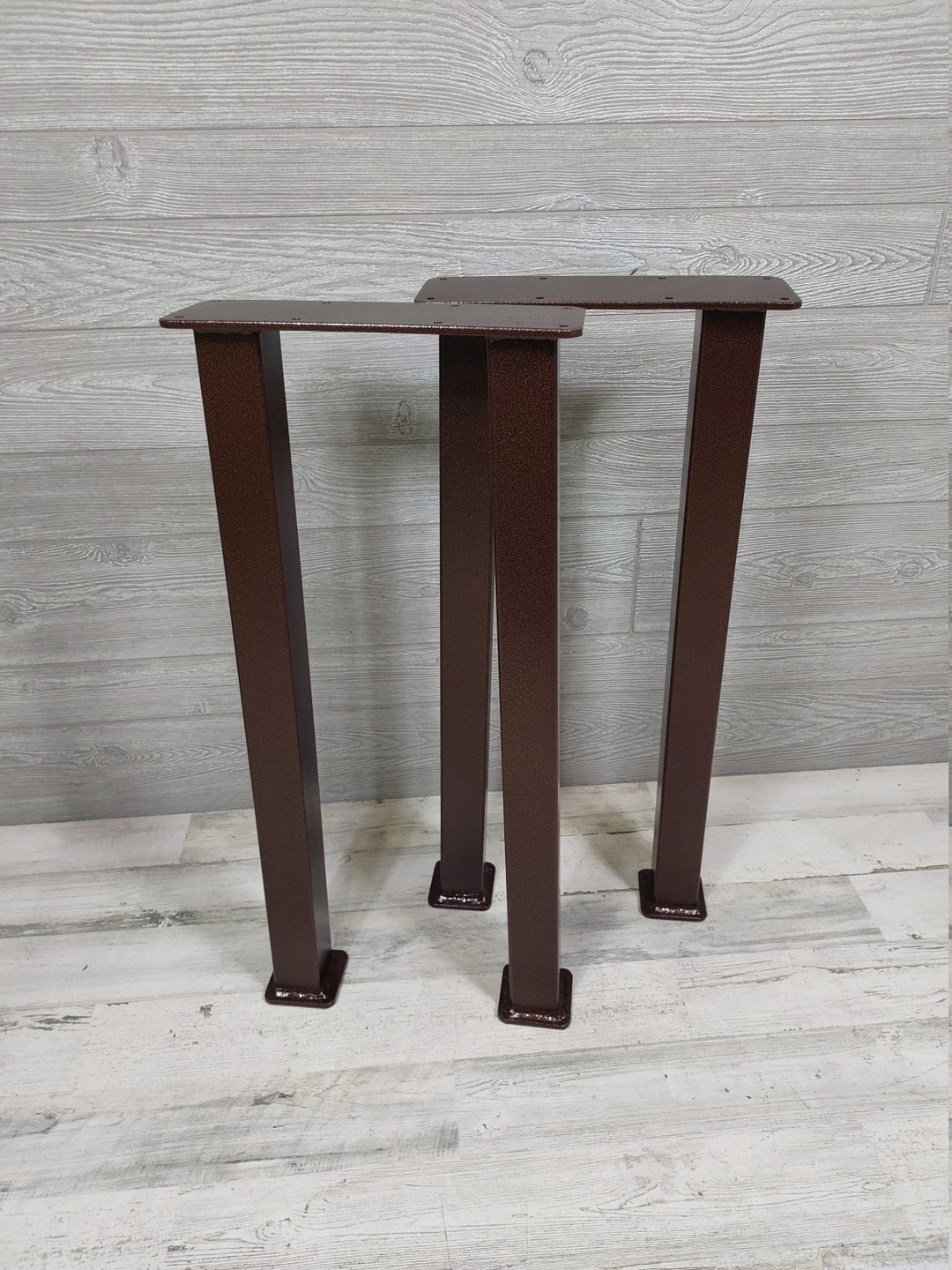 Copper Colored Sofa Table Legs | Table Legs | Powder Coated | Metal ...