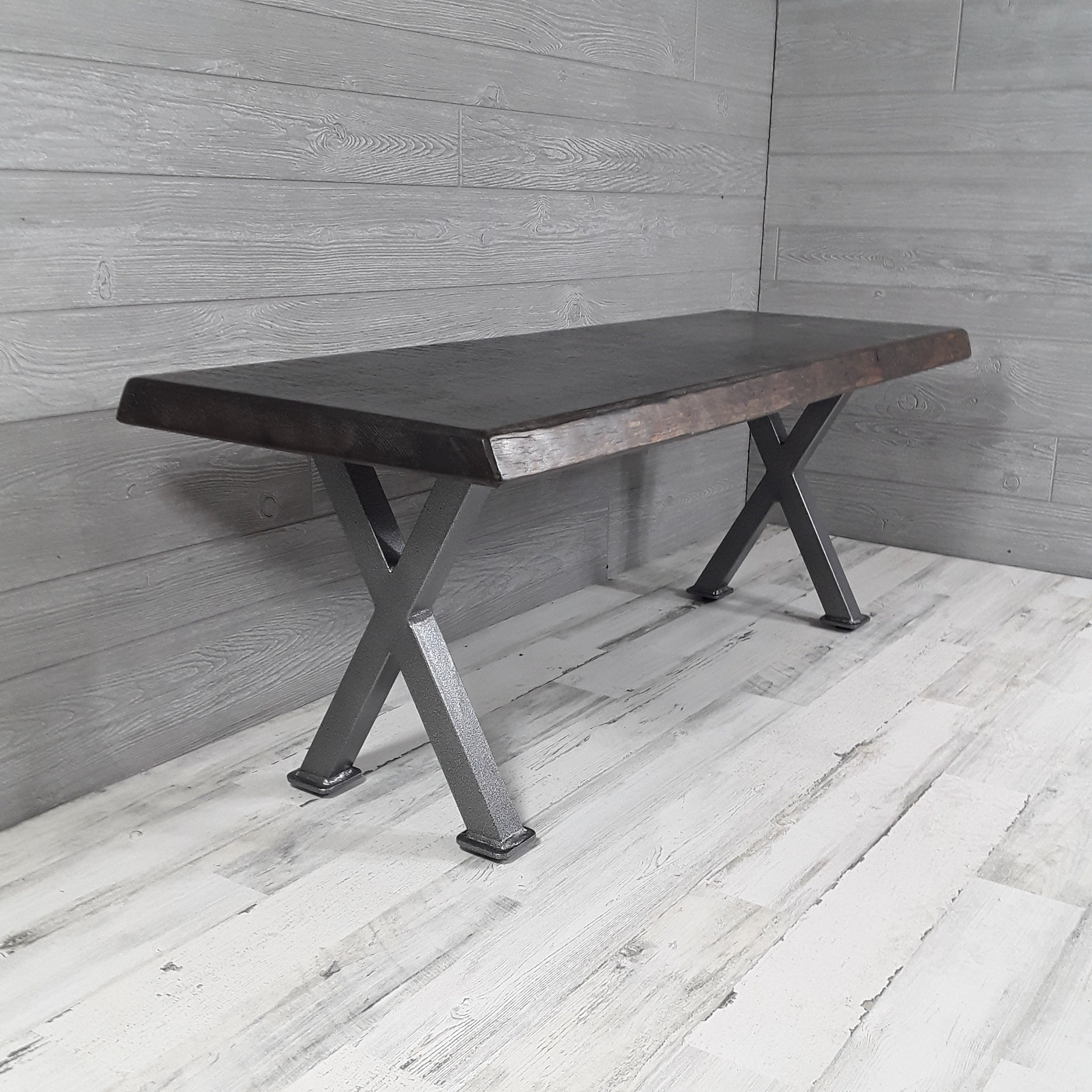 X Style Bench Legs Metal Bench Legs Steel Bench Legs - Etsy