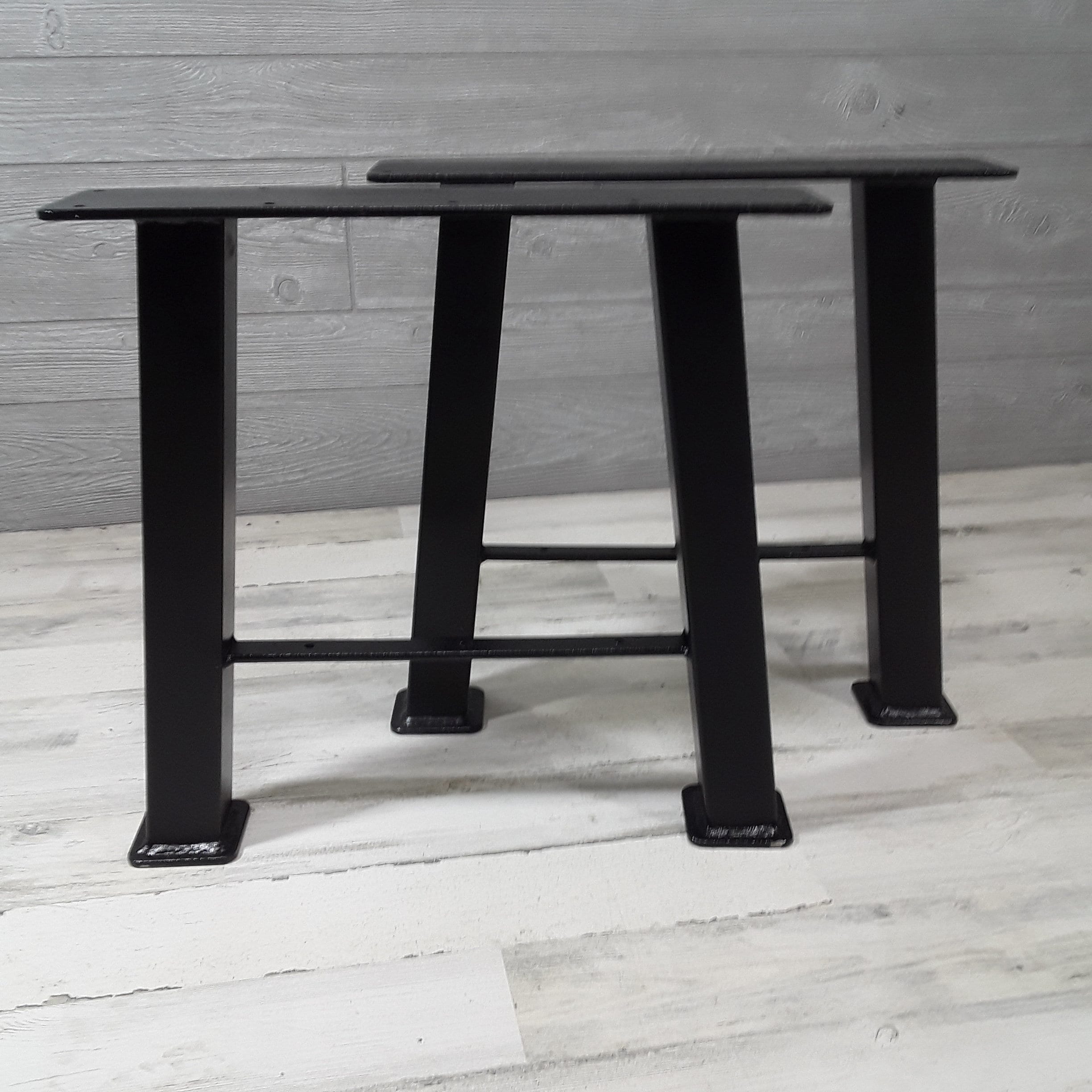 Black Table Leg Shelf - Etsy