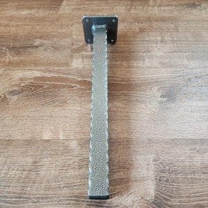 Hammered Style Powder Coated 1 1/2" Metal Square Post Leg - Etsy