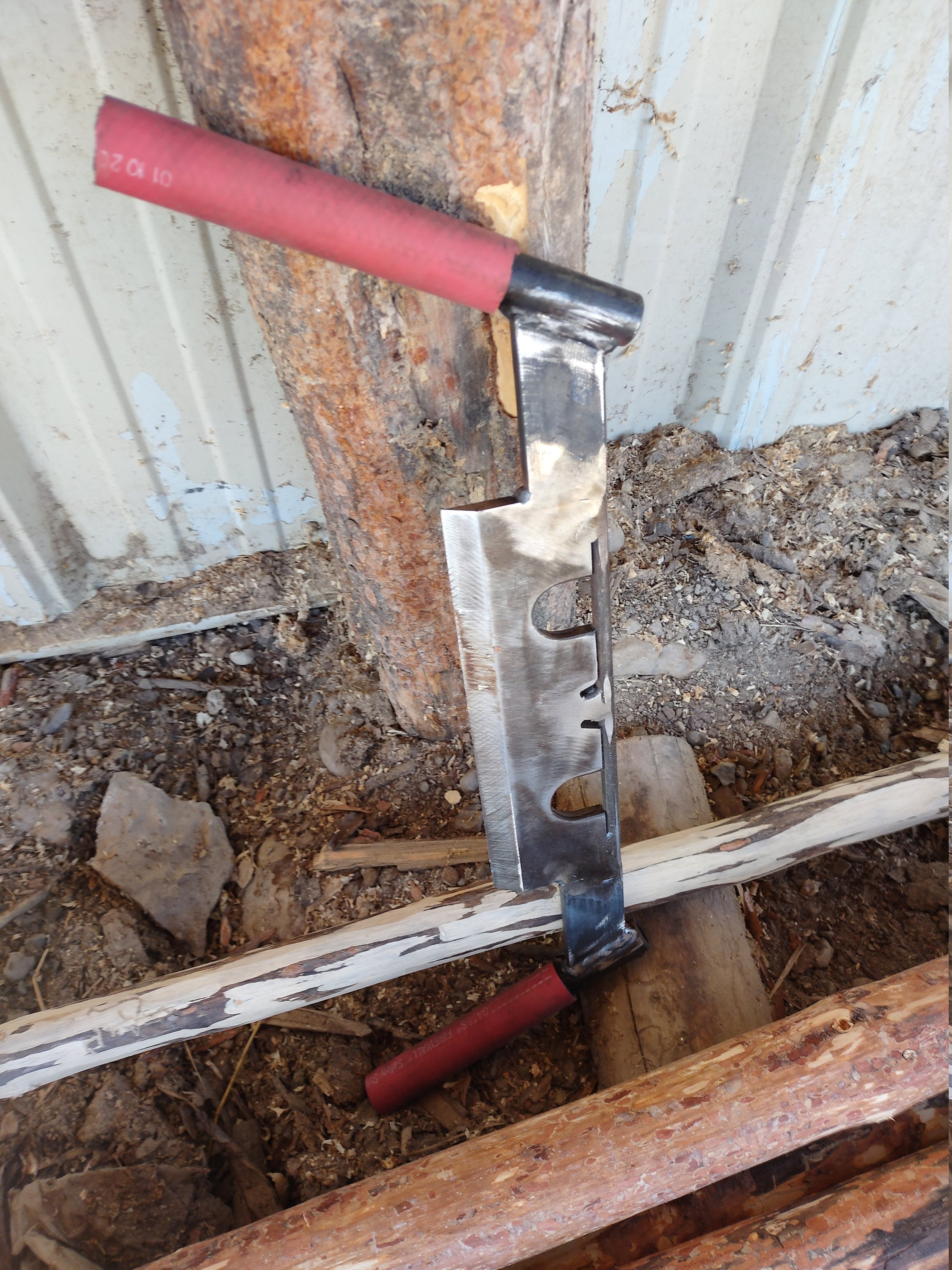 Heavy Duty Log Peeling Draw Knife Log Knife Wood Peeling | Etsy