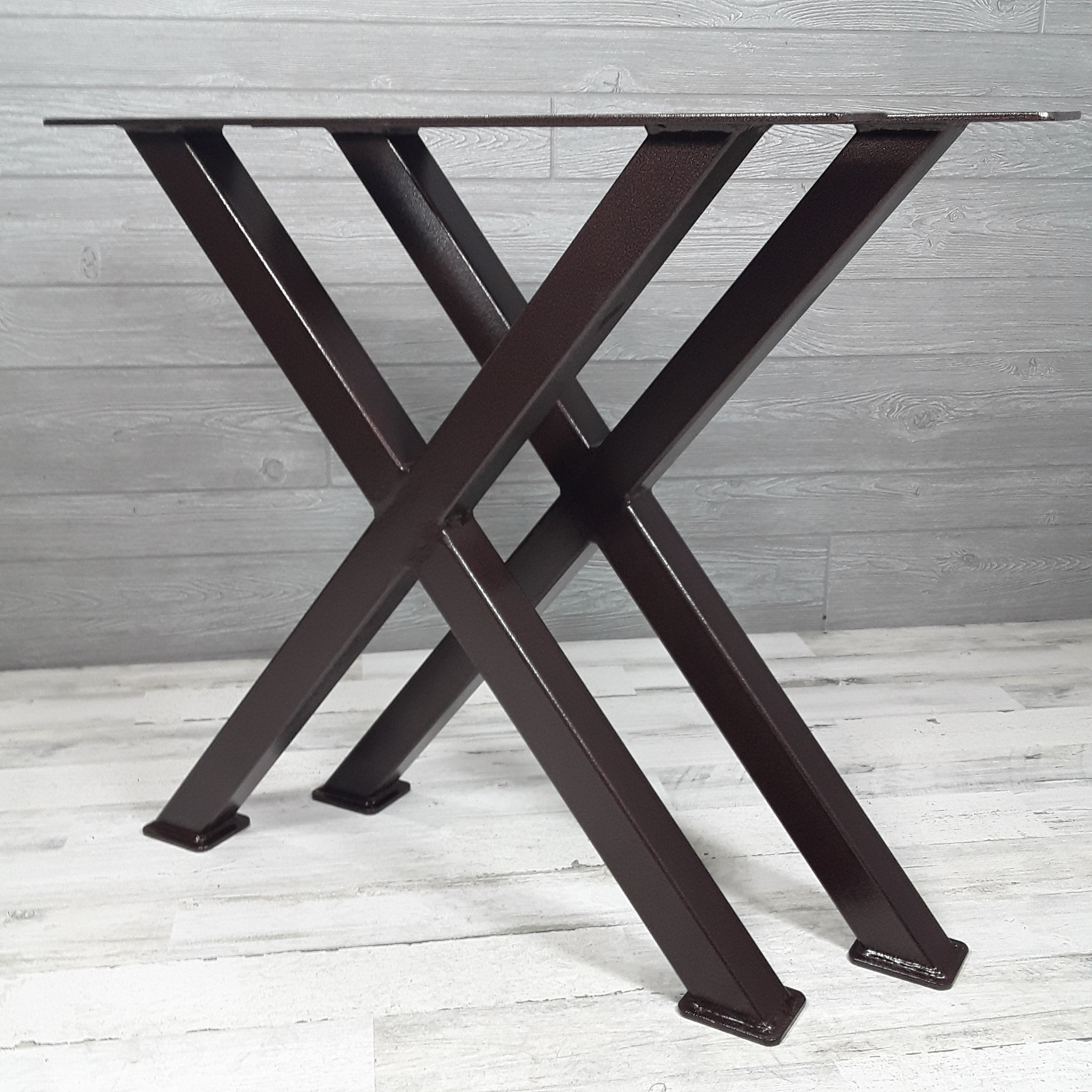 X Table Legs Powder Coated Set of 2 Adjustable Leg | Etsy