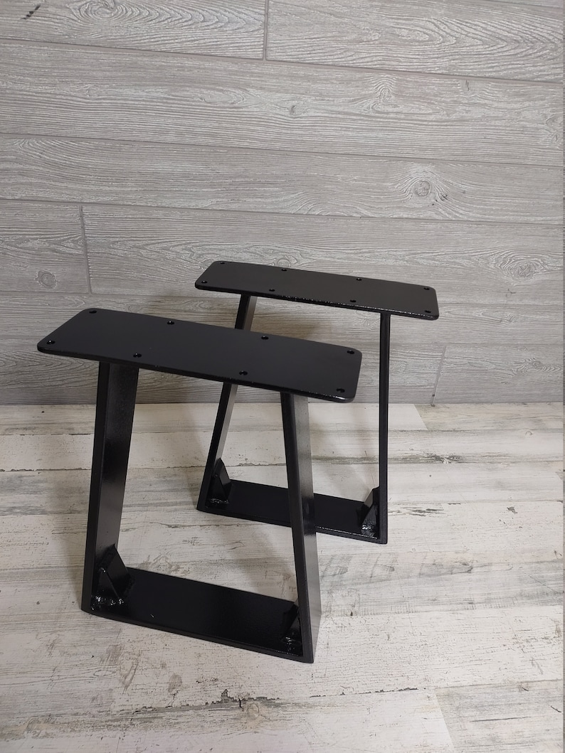 Granite Peak Powder Coated Bench Legs - Etsy